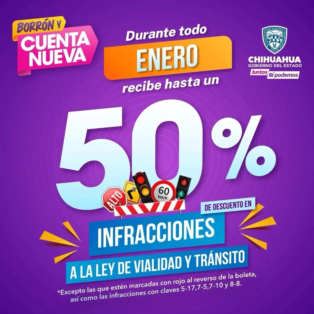 Continúan en enero descuentos del programa Borrón y Cuenta Nueva – Al ...