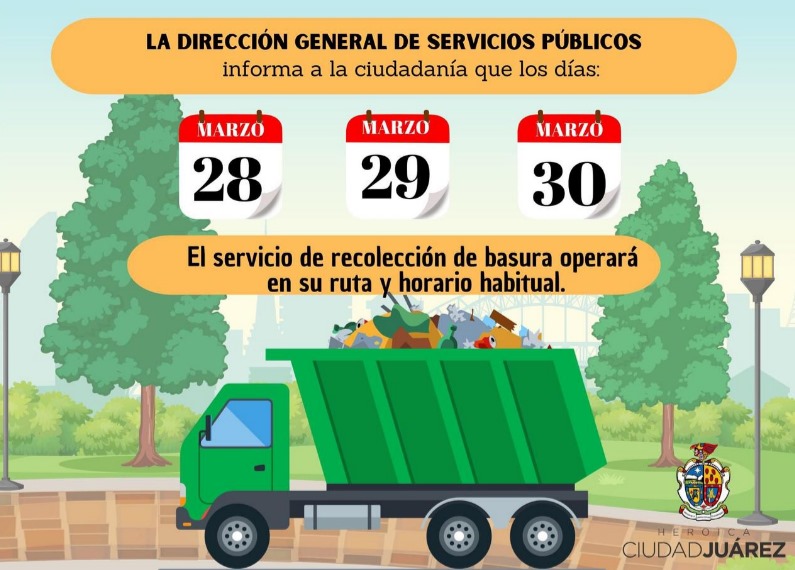 Recuerda que en Juárez la recolección de basura es normal – Al Contacto