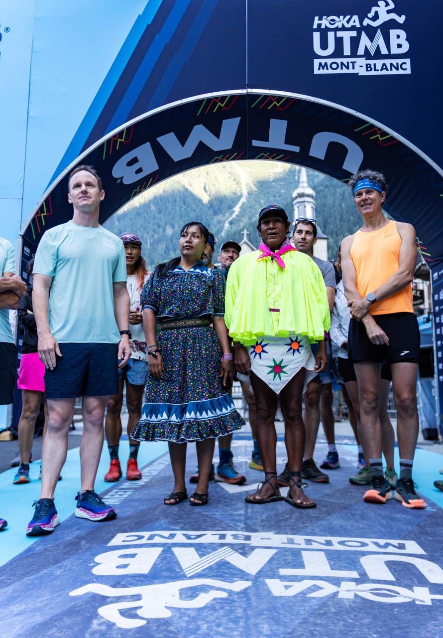 Realizan la 7K Rarámuri Run en el Ultra Trail Mont Blanc de Francia ...