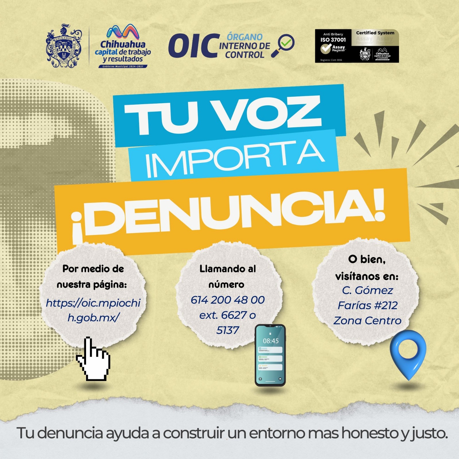 Conoce cómo y dónde puedes denunciar a un servidor público – Al Contacto