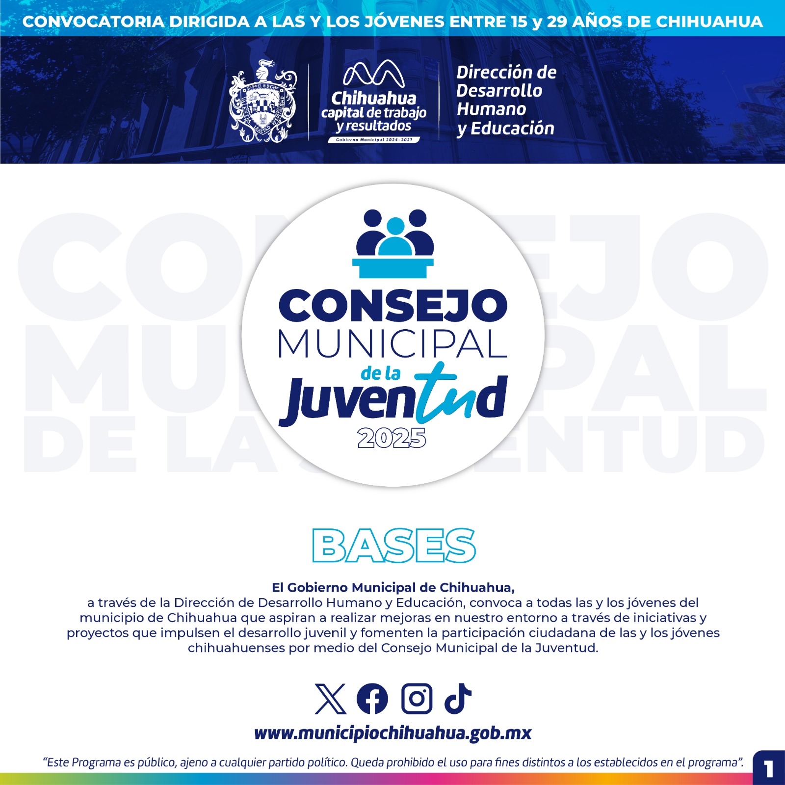 Abren convocatoria para participar en el “Consejo Municipal de la Juventud 2025”. – Al Contacto
