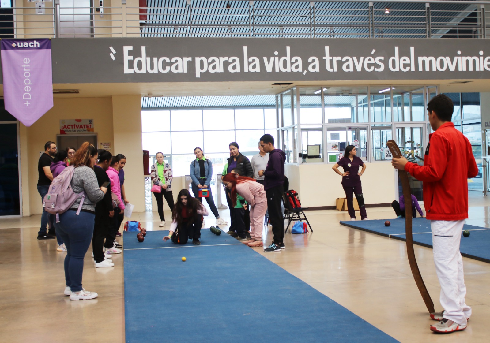 Realiza IMCFD juego del deporte adaptado “boccia” en la facultad de la ...