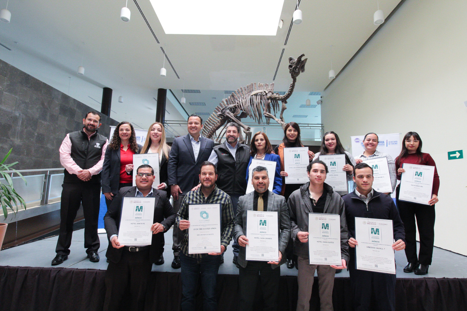 Entregan Distintivos de Calidad Turística a prestadores de servicios de la región centro sur del ...