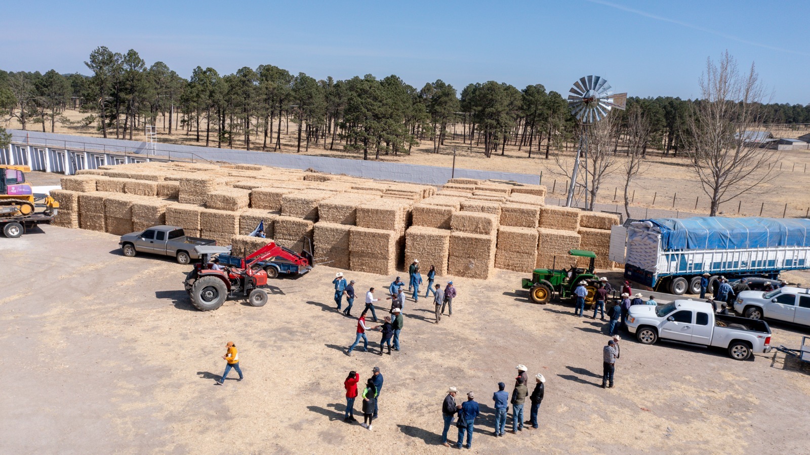 Apoyan con 150 mil pacas de rastrojo a más de 10 mil productores ante ...