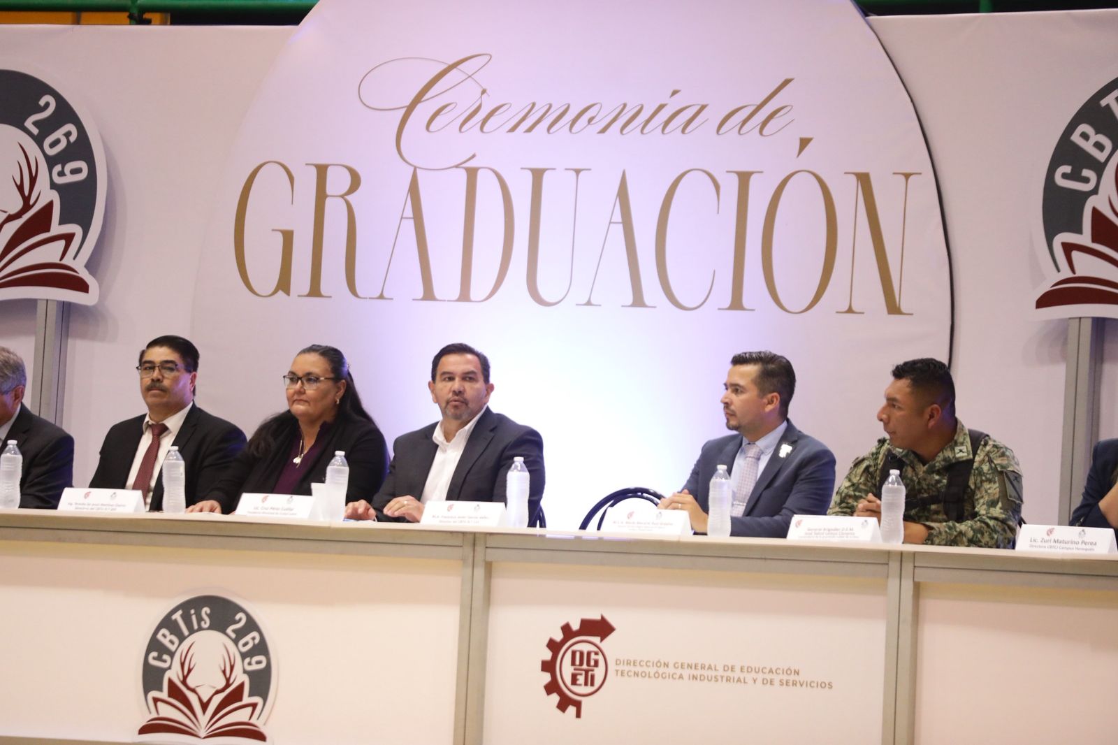 Acude Presidente Pérez Cuéllar a graduación del CBTIS 269. – Al Contacto