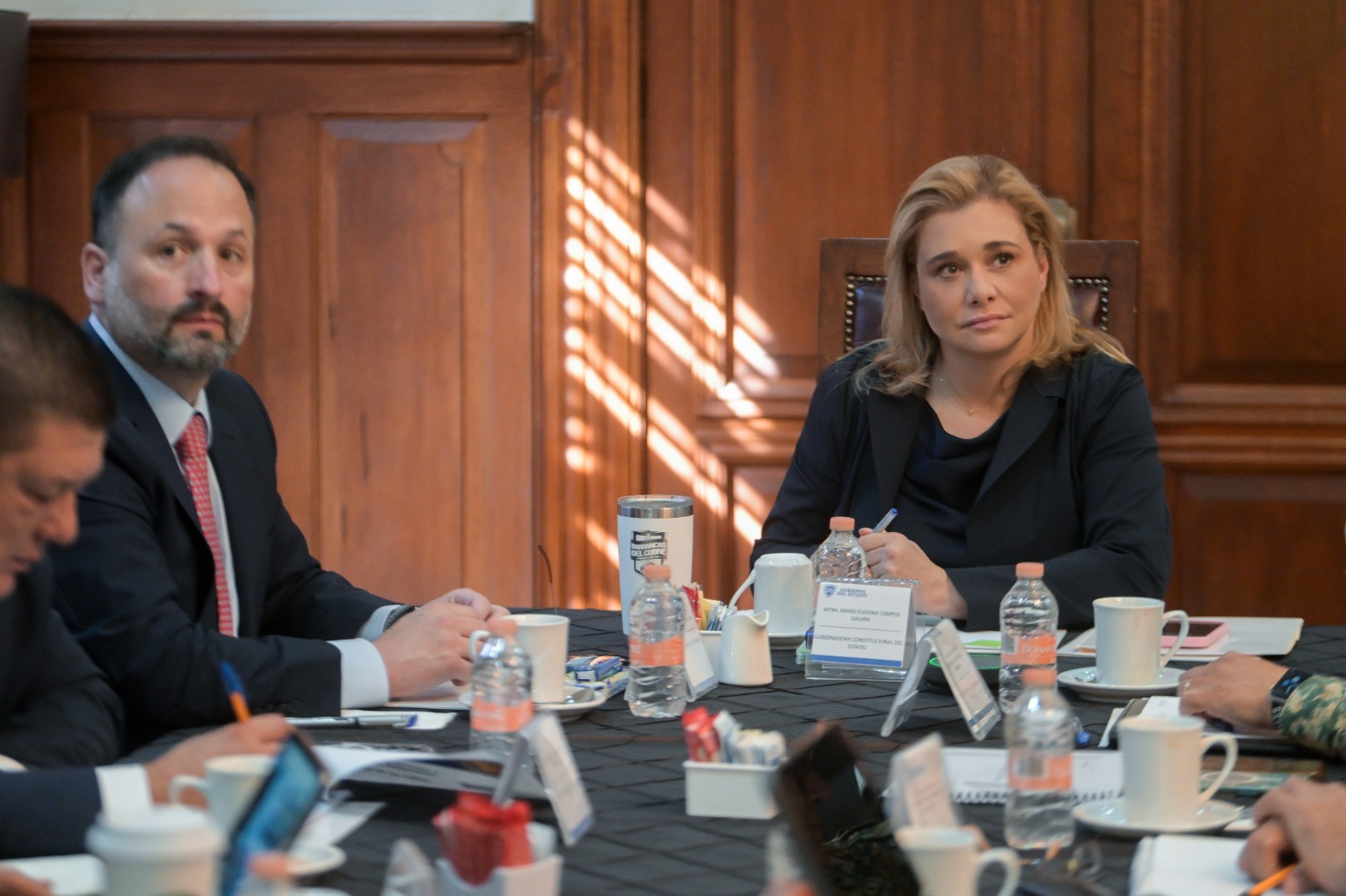 Maru Campos refuerza coordinación con autoridades federales para ...