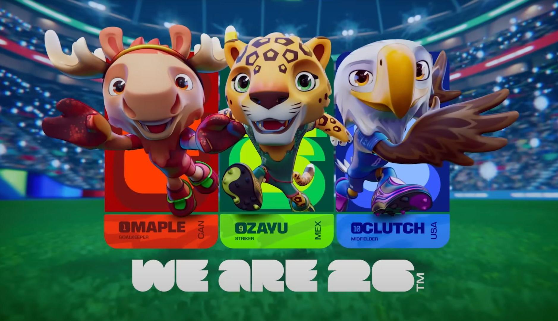 Conozca las 3 mascotas del Mundial de Fútbol 2026 – Al Contacto