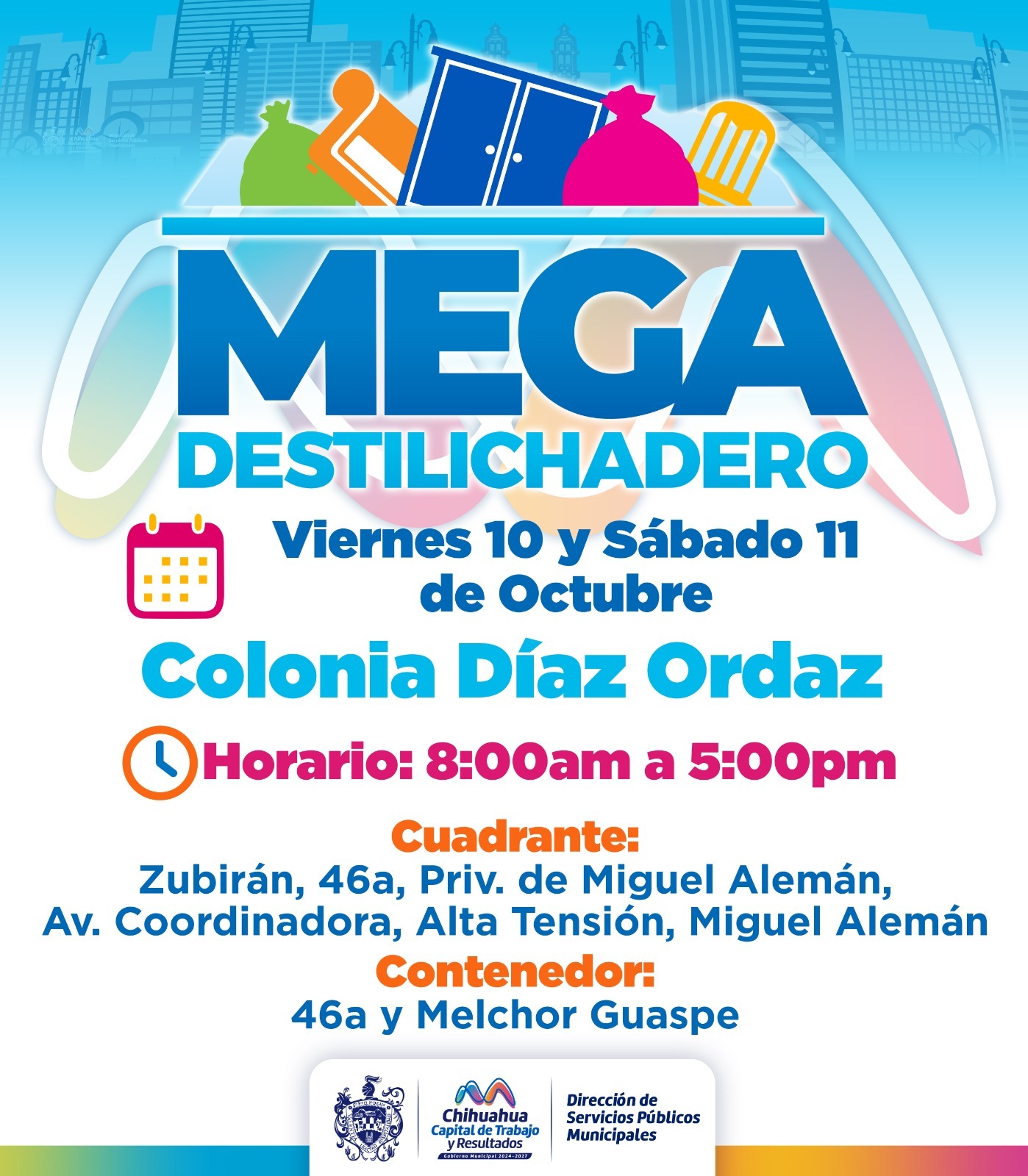 Habrá Mega Destilichadero en la colonia Díaz Ordaz viernes 10 y sábado ...