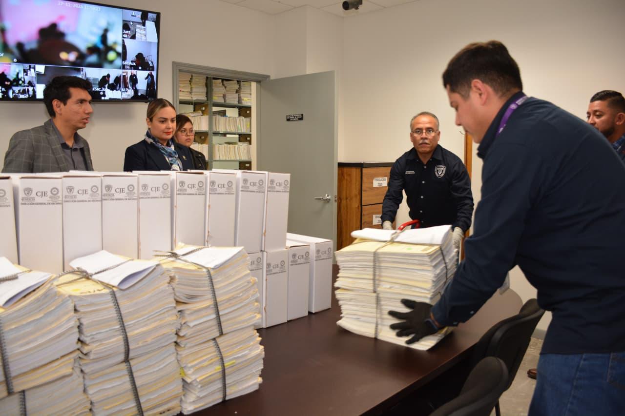 Traslada el Poder Judicial 1,500 expedientes de juzgados familiares al ...