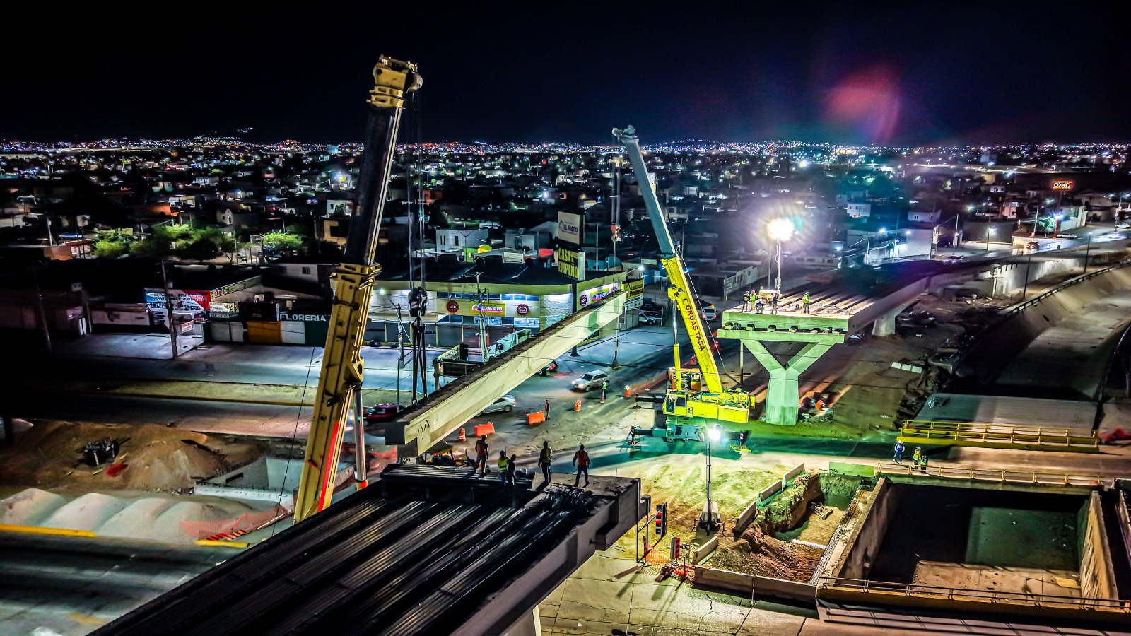 Avanza montaje de trabes en Paso Superior de Nogales – Al Contacto